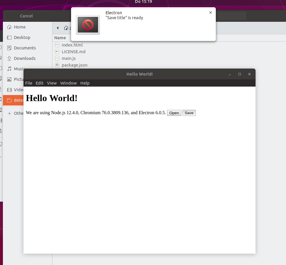 Calling showOpenDialogSync/showSaveDialogSync the second time will ...