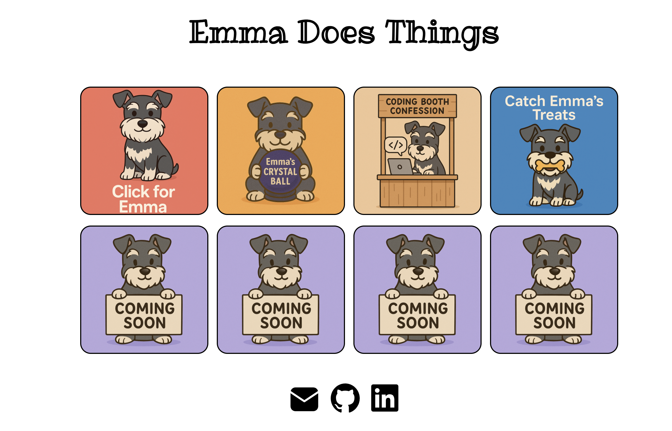GitHub - lisaaxrisaa/emma-does-things: A playful collection of React mini-projects themed around ...