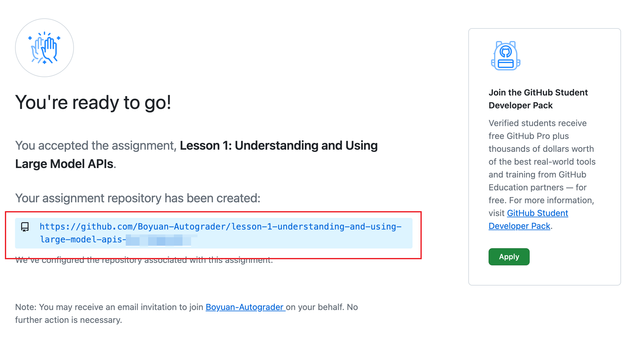 GitHub - Boyuan-Autograder/lesson-1-understanding-and-using-large-model-apis-karlkhan: technique ...