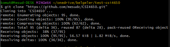 GitHub - mesudc/CSI4650: Project for the CSI 4650 lecture