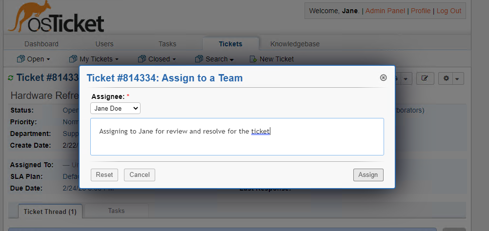 GitHub - Cgrisby/osTicket-Lifecycle