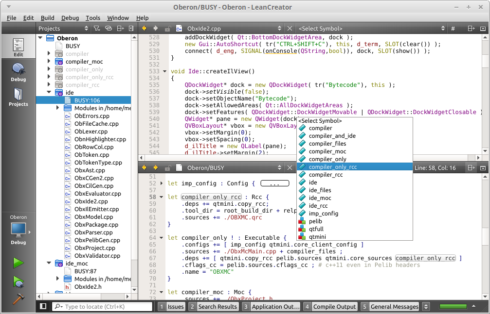 GitHub - rochus-keller/LeanCreator: LeanCreator is a stripped-down version of Qt Creator, easy ...