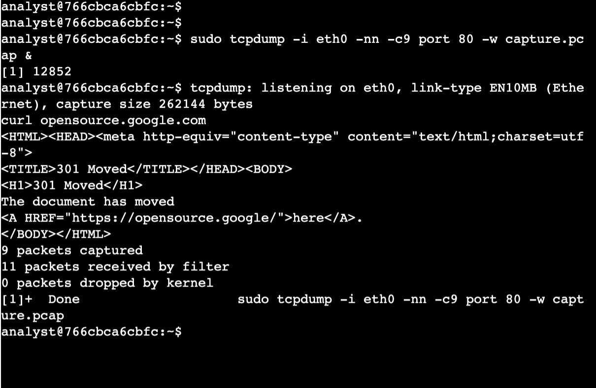 GitHub - Princenuel/Capture-and-Analyse-Data-packets-using-Tcpdump