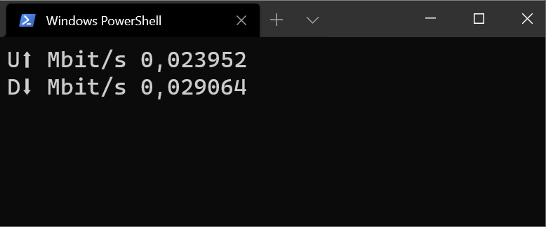 GitHub - Pi7on/Powershell-Network-Monitor: Simple powershell script that monitors bandwidth usage