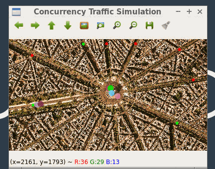 GitHub - SatishDivvi/Concurrent-Traffic-Simulation: A multithreaded traffic simulator using a ...