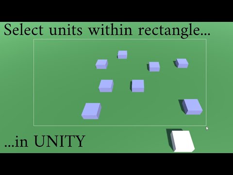 GitHub - Habrador/Unity-Select-Units-Within-Rectangle-Tutorial: Unity tutorial on how to select ...