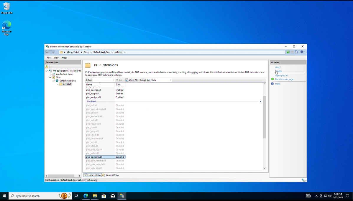 GitHub - HaleyMS/osticket-prereqs