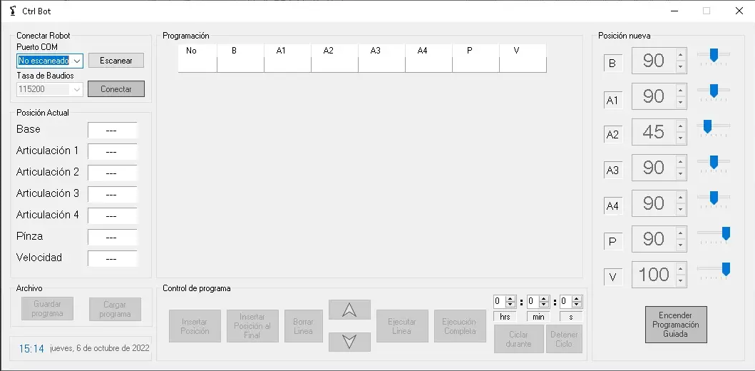 GitHub - Sergio-Martinez1/Robotic-Arm-Interface: Robotic arm interface ...