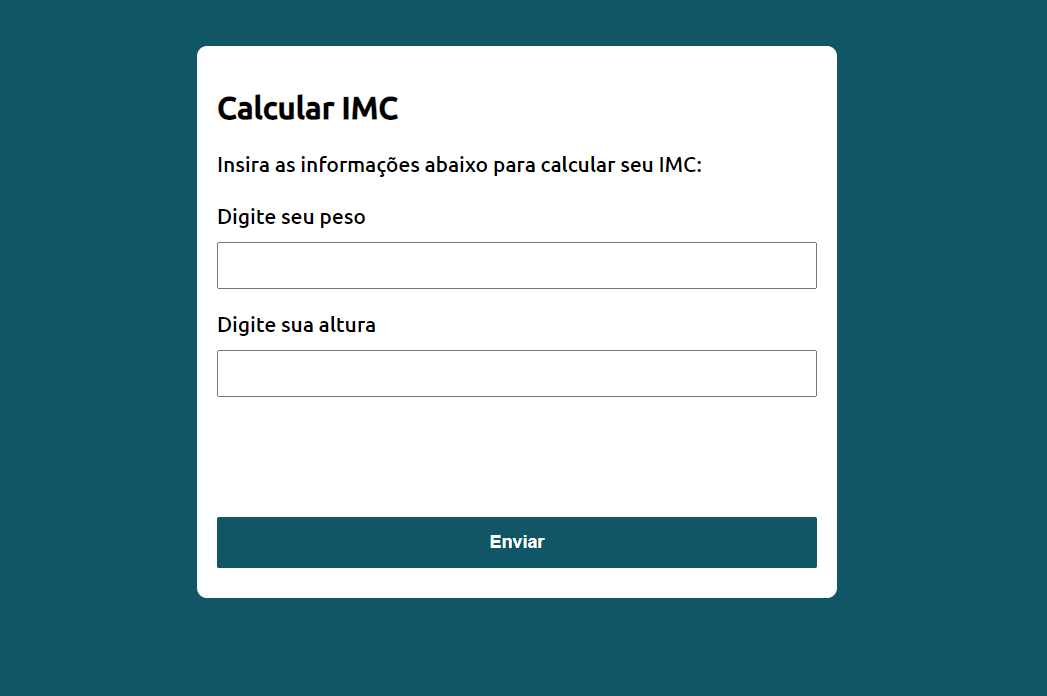 GitHub - igorvascon/calculadora-de-IMC: Calculadora de IMC simples, feita com javascript, html 5 ...