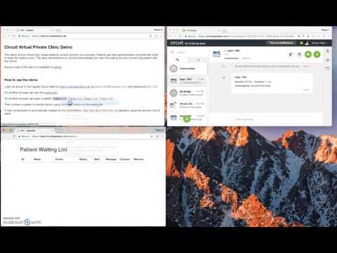 GitHub - circuit/virtual-patient-clinic: Node.js application for virtual appointments with ...