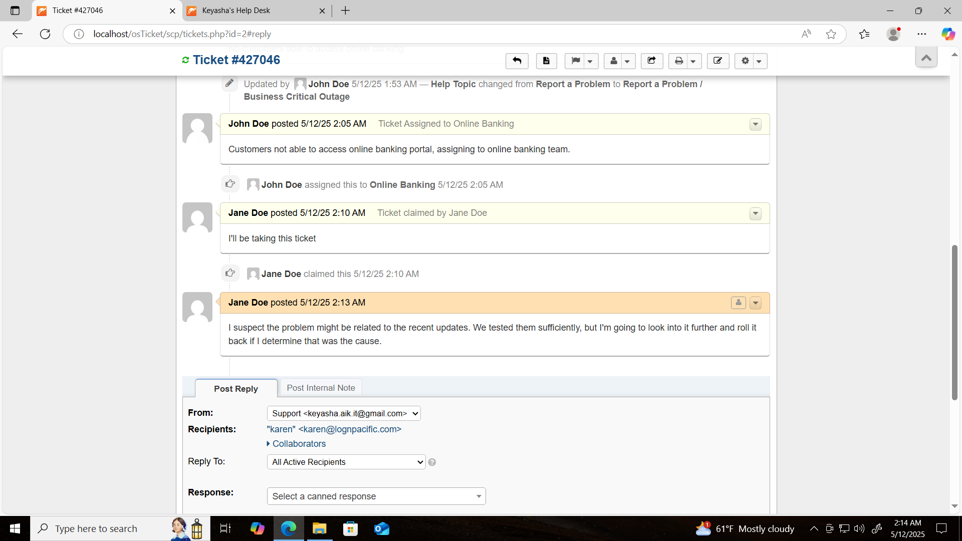 GitHub - keyasha99/ticket-lifecycle