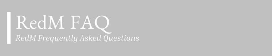 GitHub - Z-eus/RedM-FAQ: RedM Frequently Asked Questions