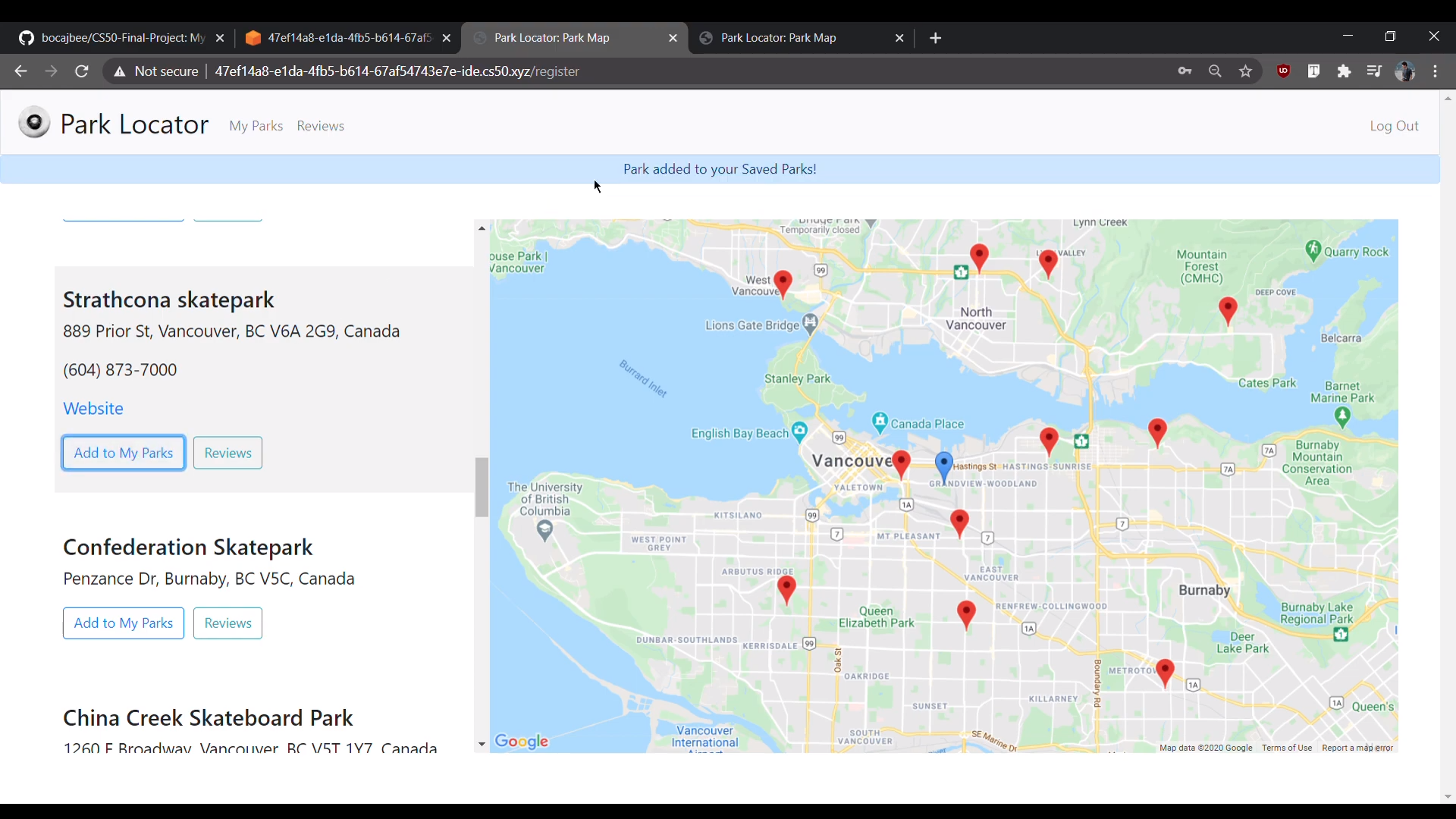 GitHub - jallen2034/Park-Locator-Flask: A locator & reviewer web ...