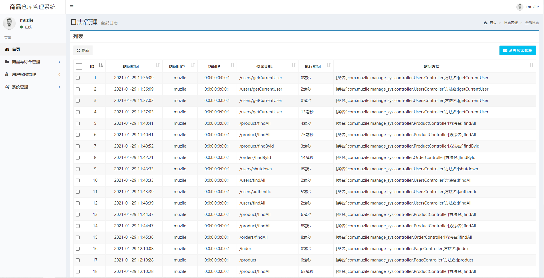 GitHub - yifanle/manager_sys: 仓库管理系统（一个毕设）