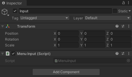 GitHub - hfjooste/MenuBuilder: A menu system for Unity projects. Create complex menus without ...