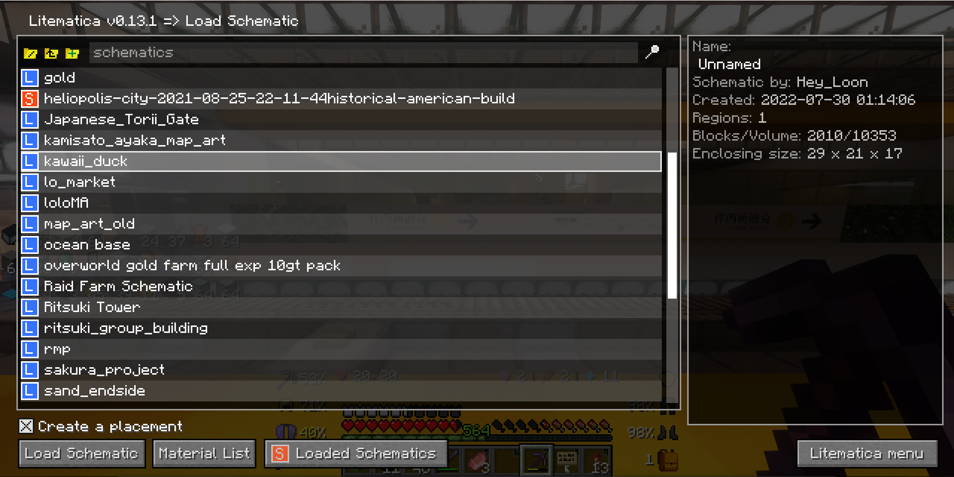 litematica-tutorial-for-FZKK/README.md at main · HeyLoon/litematica-tutorial-for-FZKK · GitHub