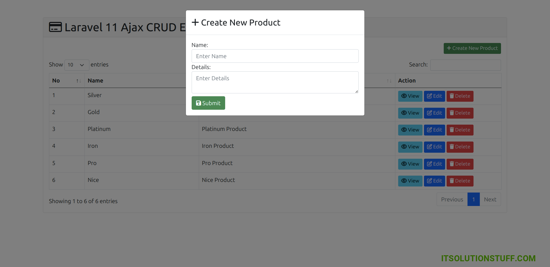 GitHub - savanihd/Laravel-11-Ajax-CRUD-Operation: In Laravel 11, AJAX ... GitHub - savanihd/Laravel-11-Ajax-CRUD-Operation: In Laravel 11, AJAX ...
