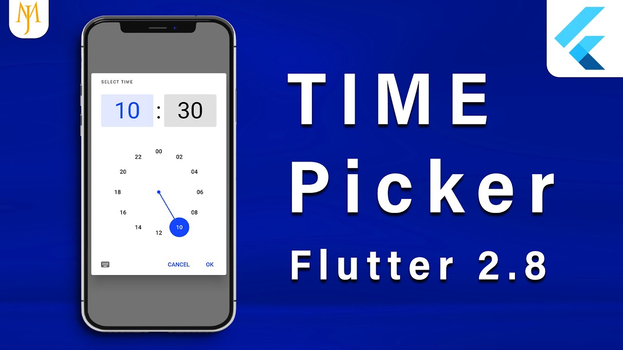 GitHub - JohannesMilke/time_picker: Pick a time using the Flutter Time ...