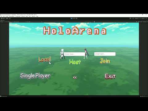 GitHub - ItipatS/HoloArena: 3D arena fighting game demo made with Unity using modular and ...