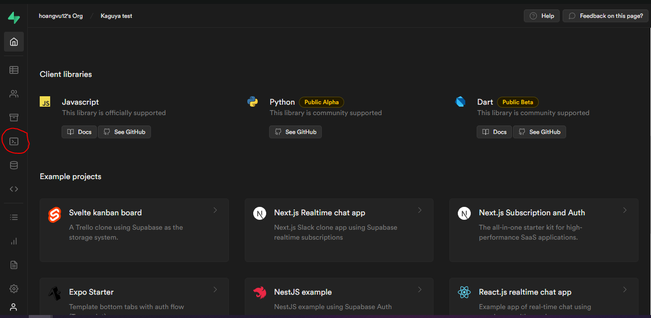 GitHub - hoangvu12/kaguya-database: Kaguya database (supabase) setup instruction.