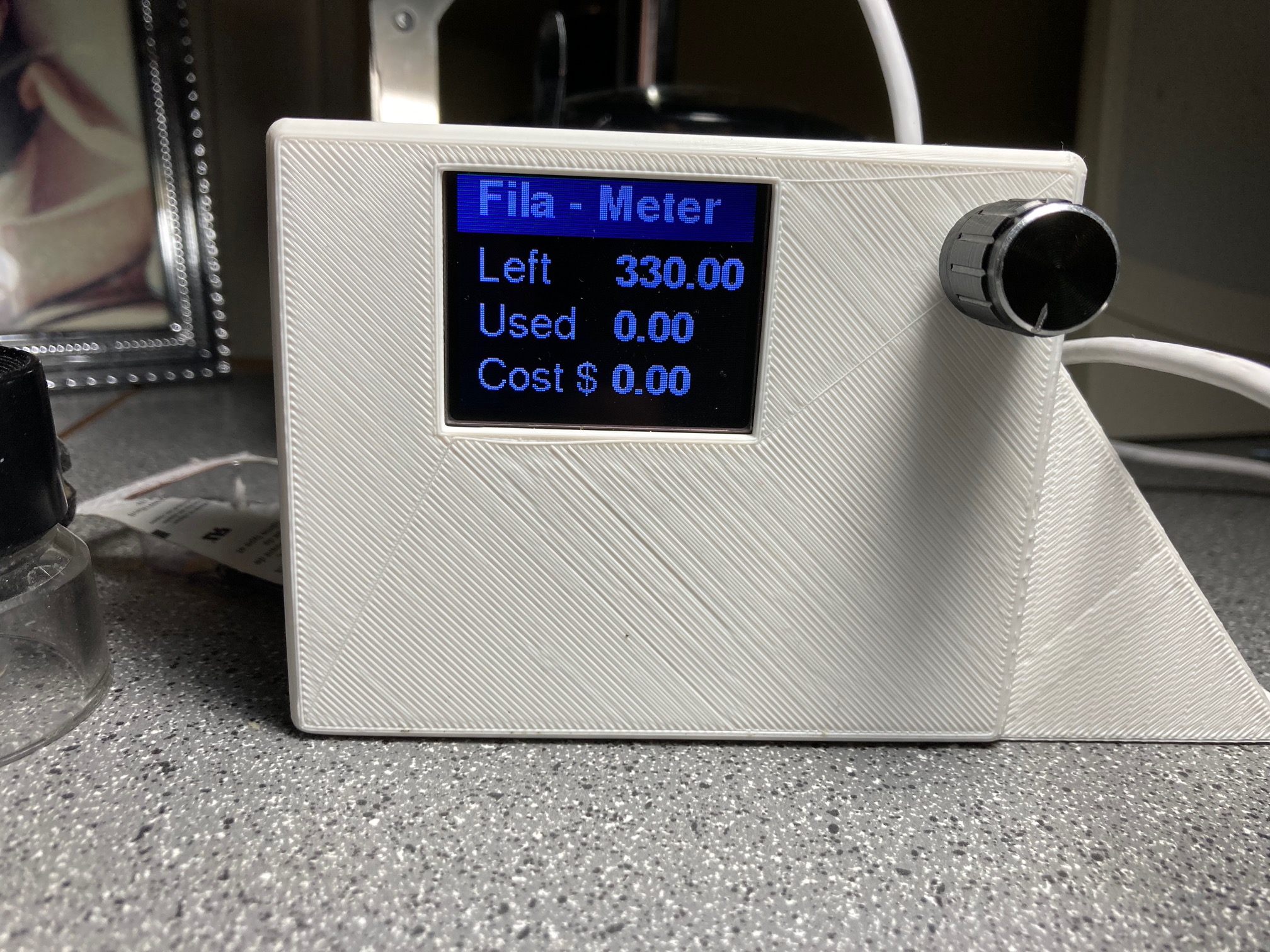 GitHub - KrisKasprzak/Fila-Meter: Code and project files to build a 3D printer filament meter