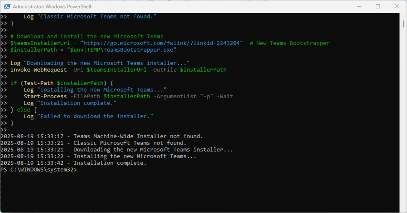 GitHub - blakedenzeljones/Microsoft-Teams-Cleanup-Script · GitHub