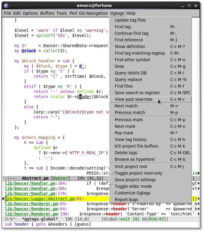 GitHub - leoliu/ggtags: Emacs frontend to GNU Global source code tagging system.
