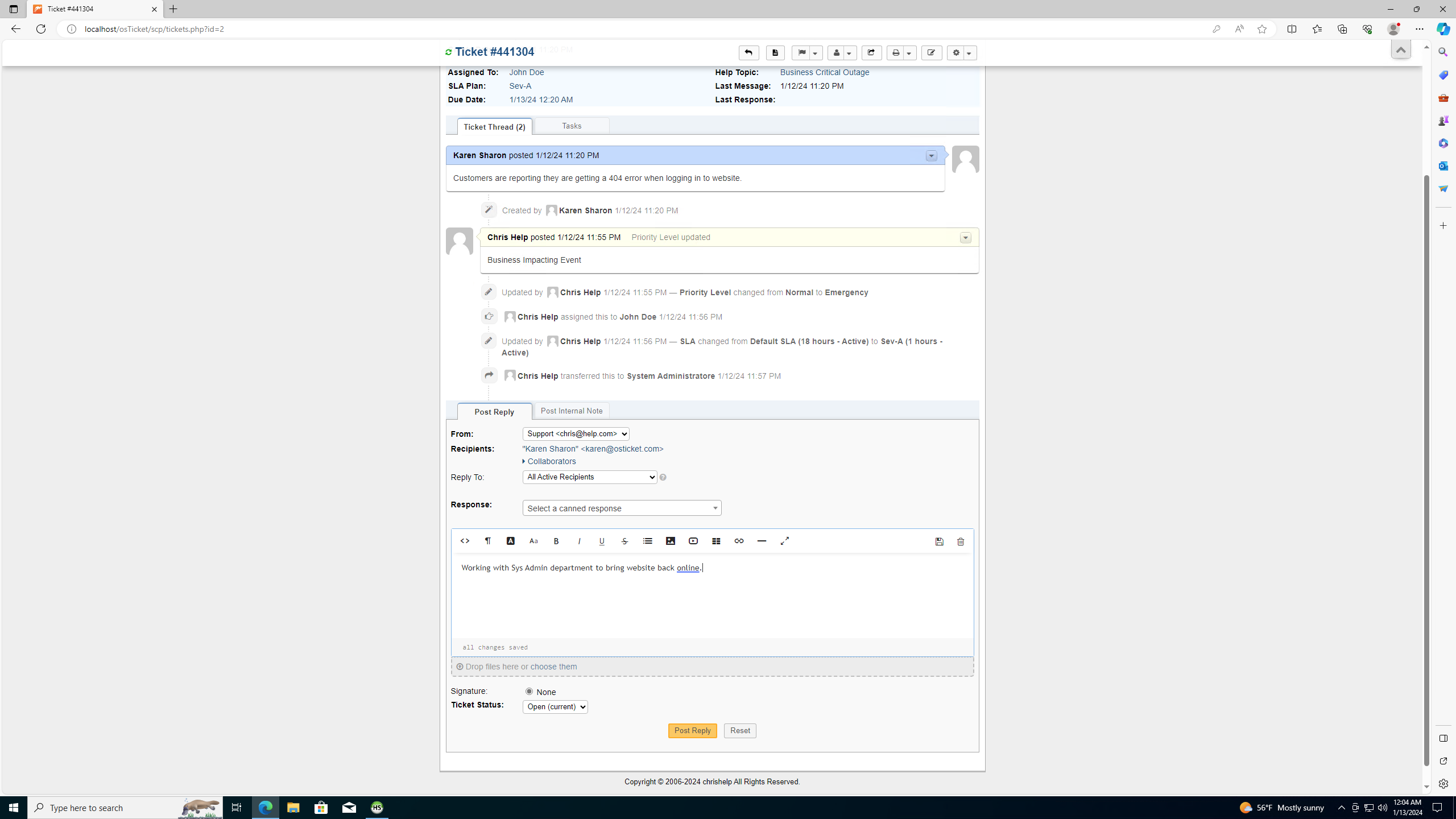 GitHub - chrisrraP/ticket-lifecycle
