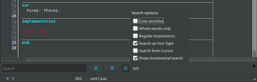 GitHub - theo222/laz_idesearchpanel: Search Panel for the Lazarus IDE