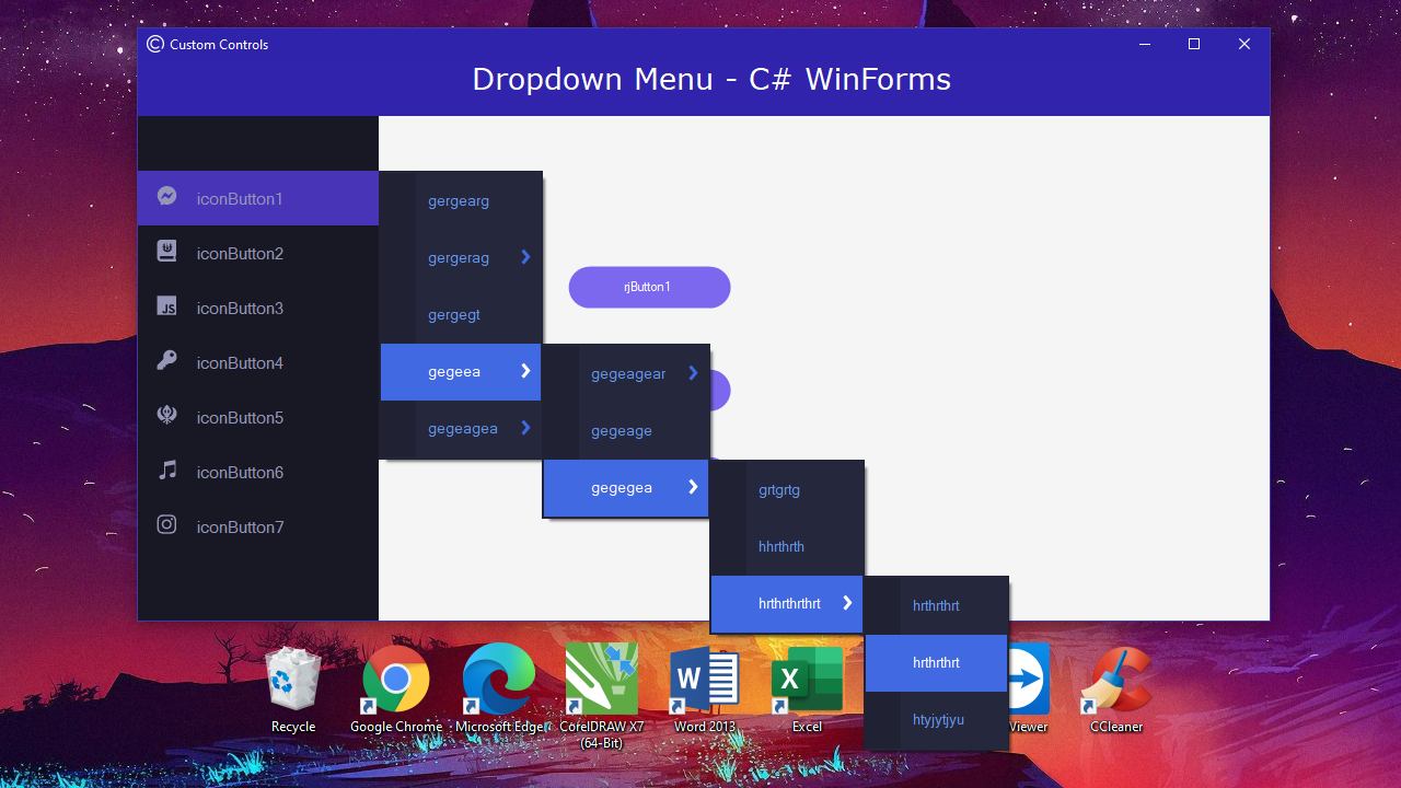 GitHub - RJCodeAdvance/Dropdown-Menu-CSharp-WinForms: How to create a Dropdown Menu (Custom ...