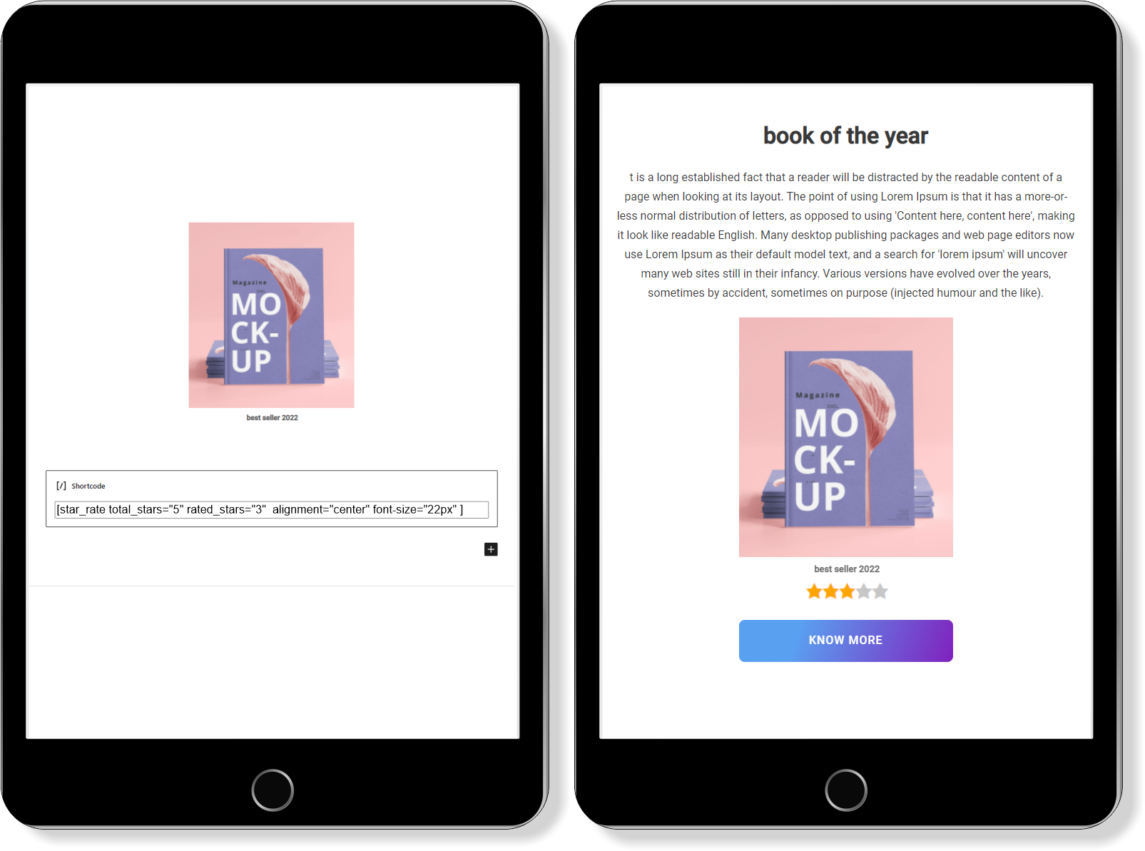 GitHub - charles-mrt/star-rating-for-wordpress: star rating for wordpress posts, page by shortcode