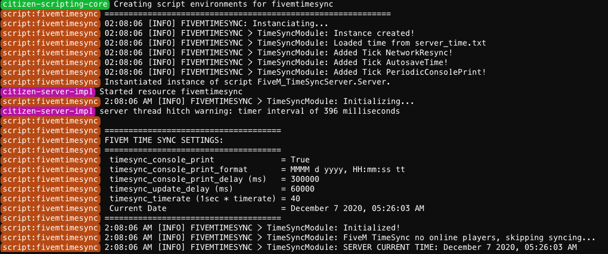 GitHub - VinaStar/Vina-TimeSync: The best server time-sync resource out there, low memory usage ...