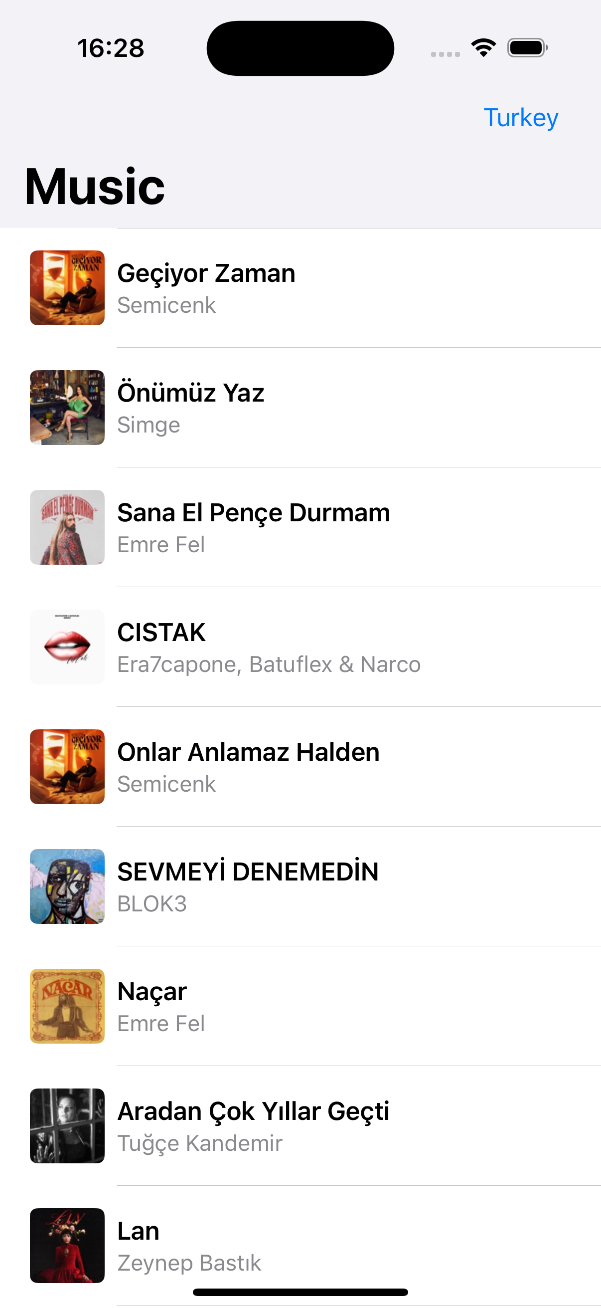 GitHub - BarisDilekci/TopCharts: A simple way to pull top 25 music data using SwiftUI and Apple ...