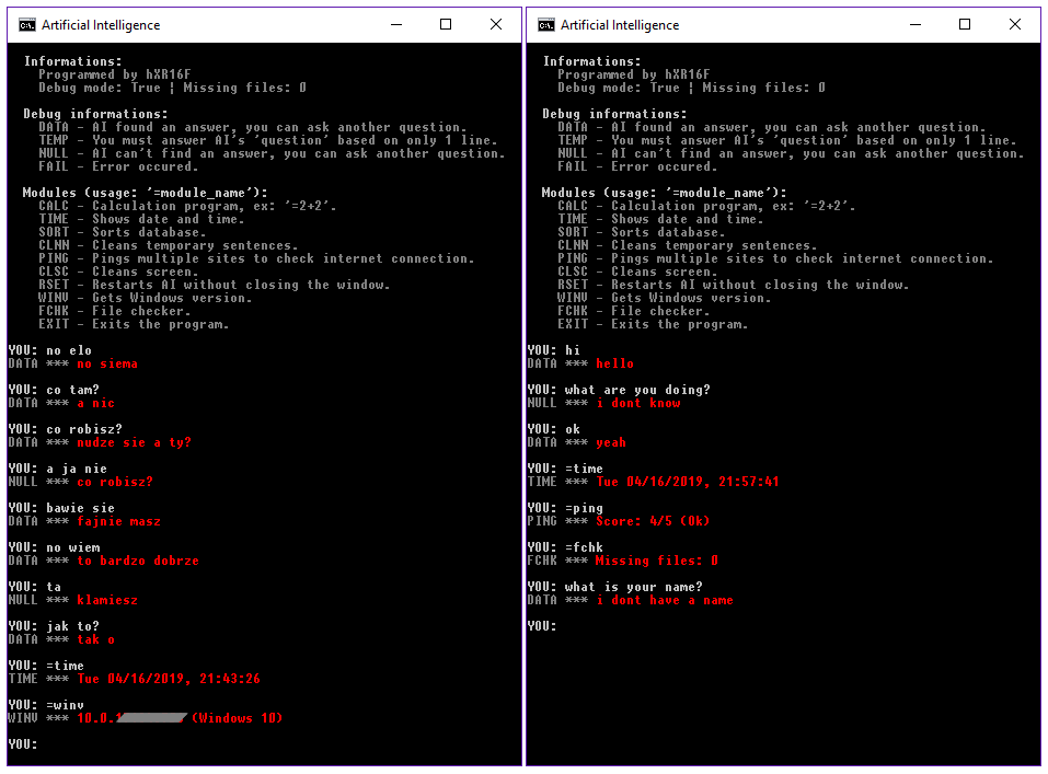 GitHub - hXR16F/AI-Chatbot: Advanced chatbot written in batch file.