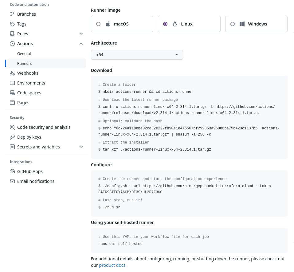 GitHub - a-mt/gcp-bucket-tf-pipeline: Create a GCP bucket (using terraform + Github actions)