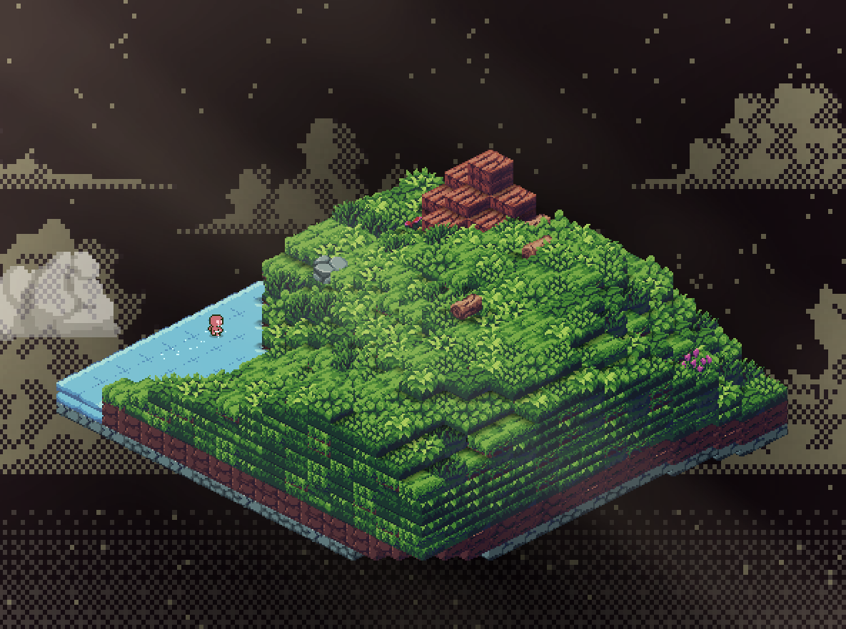 GitHub - 7hebel/IsoEngine: 2.5D Isometric, Voxel-based Game engine.