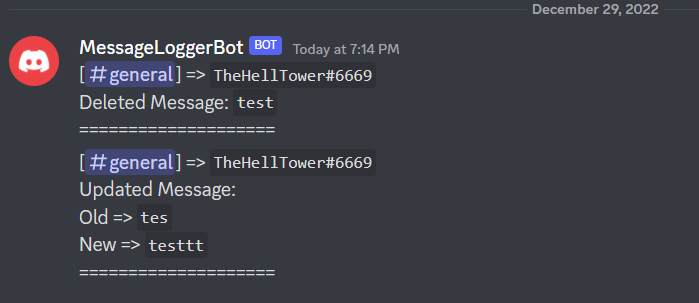 GitHub - TheHellTower/DiscordMessageLoggersBot