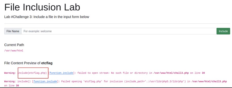 GitHub - dewrz/TryHackMe-FileInclusionChallenge