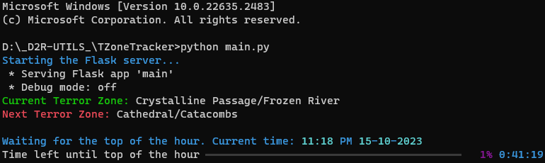GitHub - juddisjudd/tzone_tracker: Current & Next Terror Zone Announcements in Discord