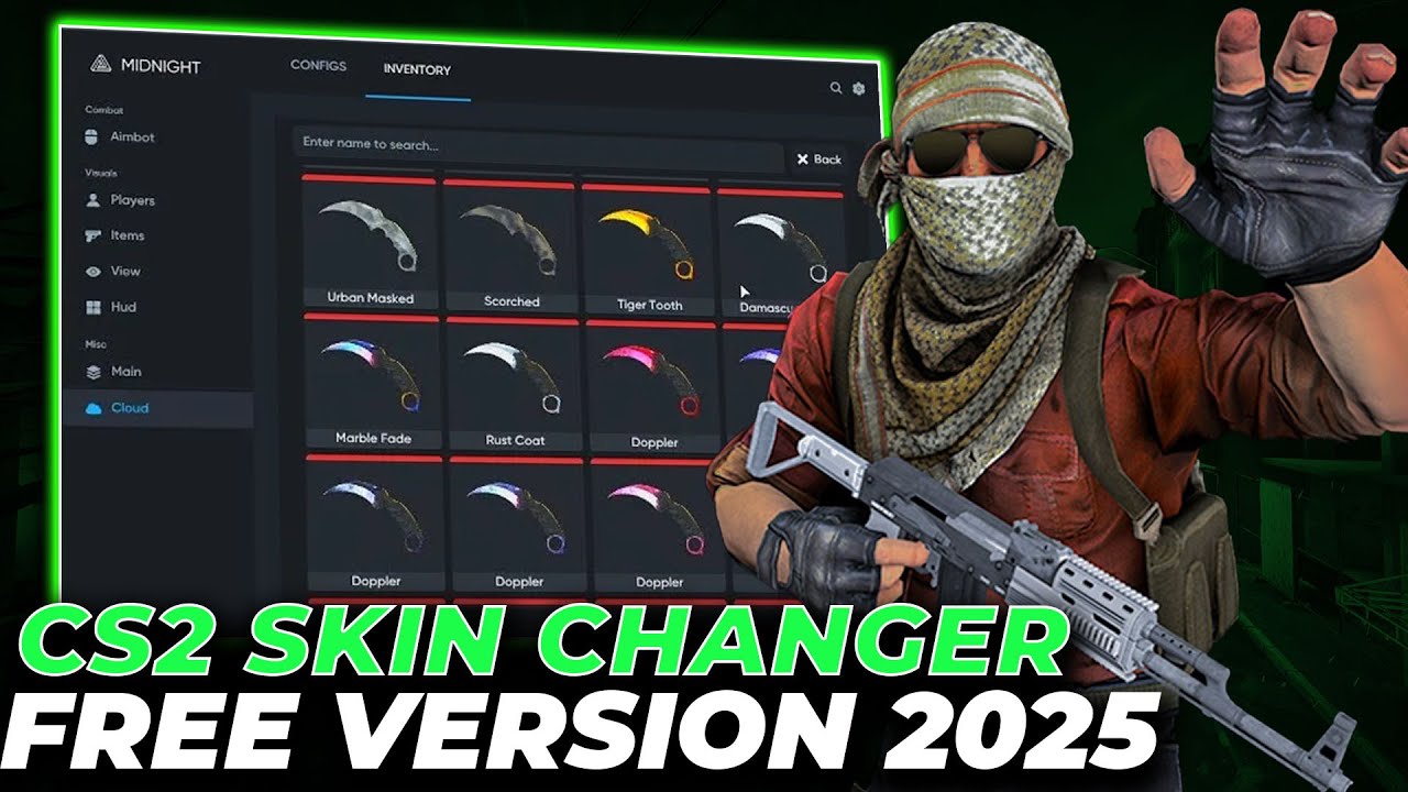 Midnight Skin Changer – Visual Customization Utility for Counter-Strike ...