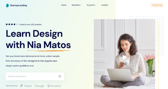 GitHub - Startup-Landing/Startup-Landing: Collection of free top of the ...