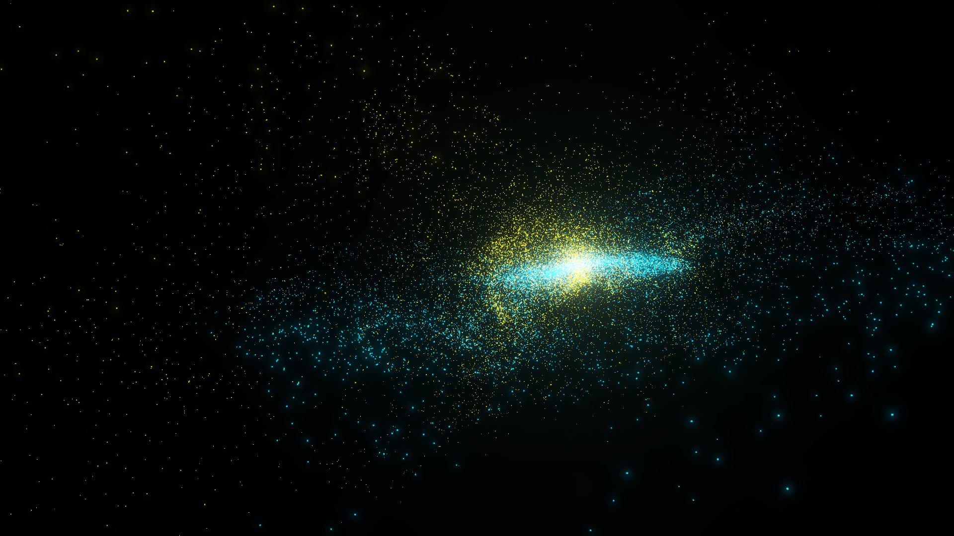 GitHub - mrinuccini/Galaxy-Simulation: Galaxy Simulation made with Unity