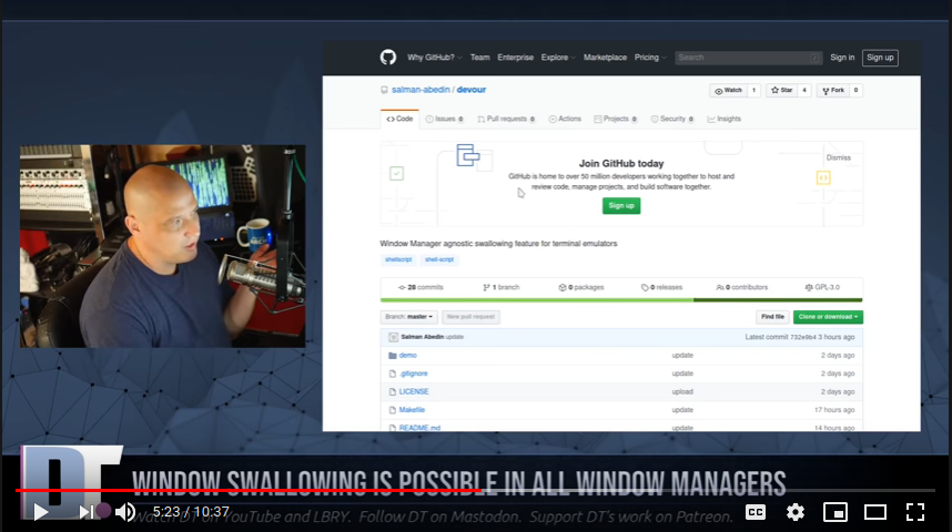 GitHub - salman-abedin/devour: X11 window swallower