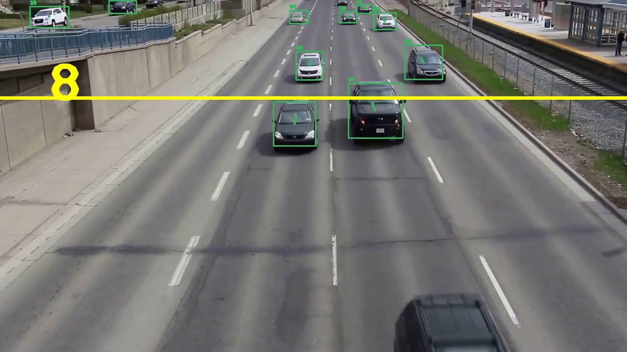 GitHub - omizonly/Vehicle-Counting-with-yolov3: Count Number of cars in the video crossing the ...