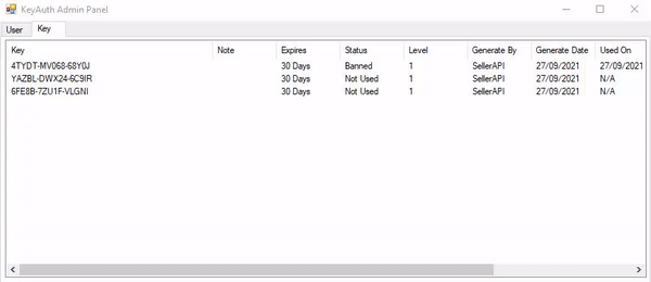 GitHub - devsprojects/KeyAuth-Admin-Panel: KeyAuth Admin Panel based on KratosDev src
