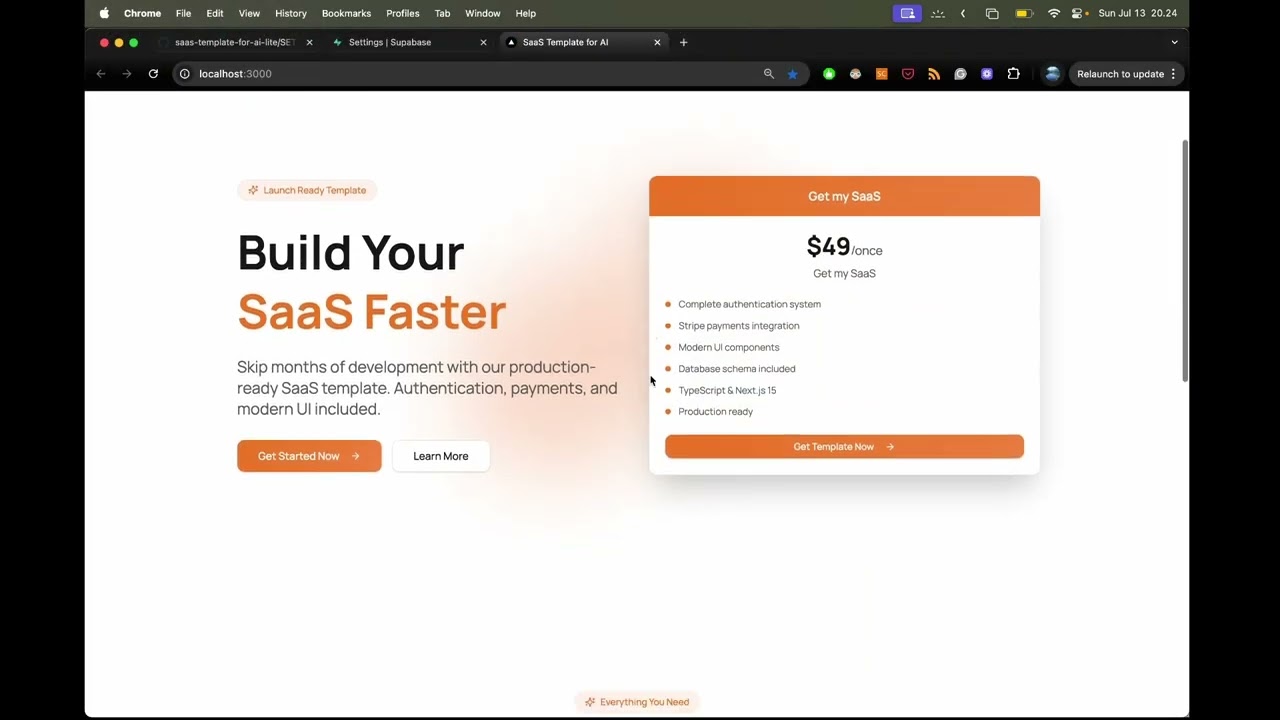 GitHub - TeemuSo/saas-template-for-ai-lite: This is a SaaS template designed for AI workflows ...