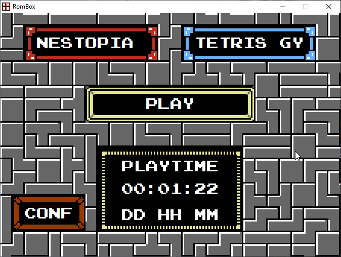 GitHub - RvanB/RomBox: A lightweight emulator and ROM launcher with ...
