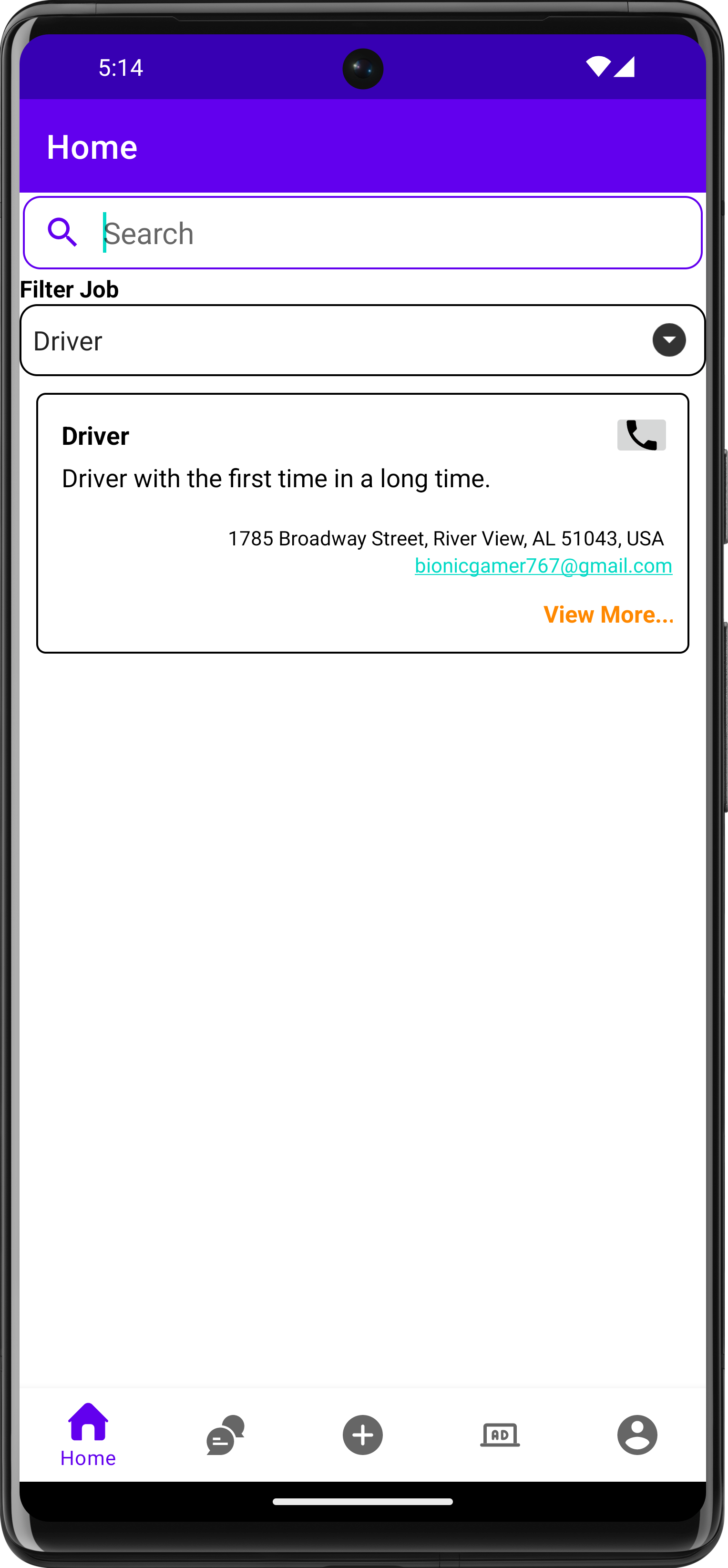 GitHub - harvinshibu/JobStack-Android-App: A Job Portal Android Application