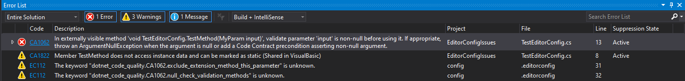 CA1062 editorconfig issue with null_check_validation_methods in other project in solution ...