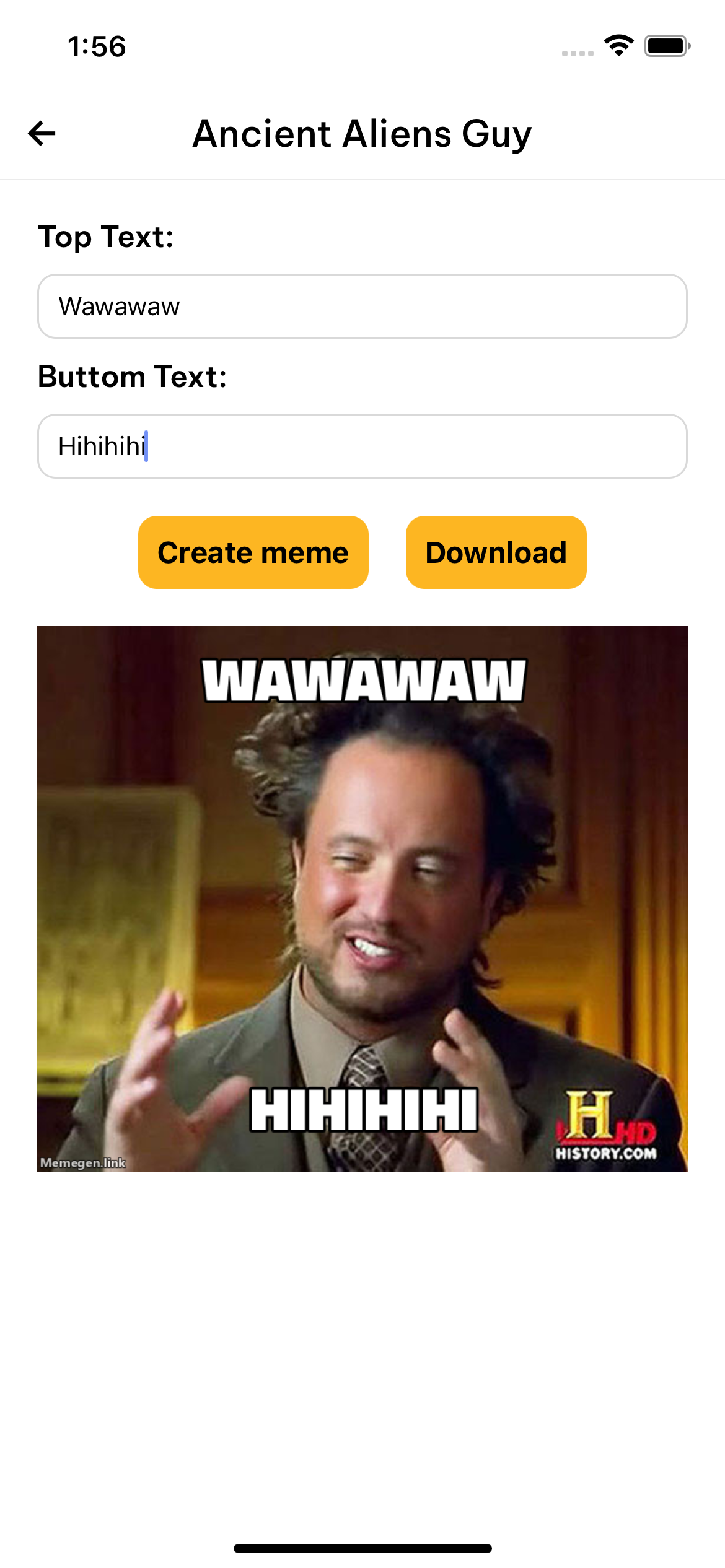 GitHub - thangpaisen/MemeGenerator: Meme Generator App with React Native